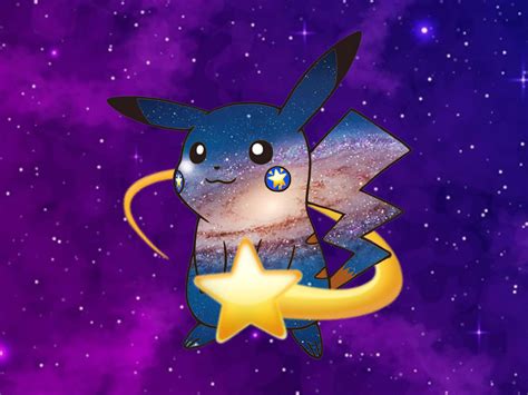 Galaxy Pikachu By Thesmashingcrafteryt On Deviantart