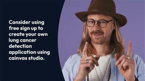 Lung Cancer Detection Using Convolutional Neural Network On The Cainvas Platform Tinyml