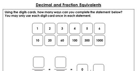 Calculate Decimal Fraction Equivalents Year 6 At Joseph Graves Blog