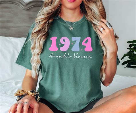 Custom In My Fifties Era Shirt Comfort Colors Birthday Shirt