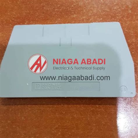 Jual Endplate Cover Terminal Phoenix Contact D Urtk 6 Durtk D Urtk6
