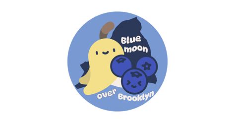Blue Moon Over Brooklyn Smoothie Logo Heated Rivalry T Shirt