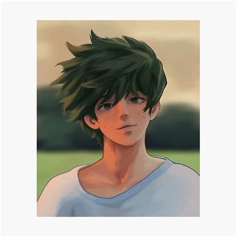 My Hero Academia Mha Anime Izuku Midoriya Deku Art Print