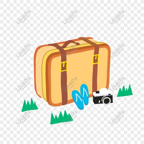 귀여운 일러스트 가방 여행 Png 일러스트 무료 다운로드 Lovepik