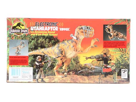 Kenner Jurassic Park Electronic Utahraptor Action Figure With Sound Ebth