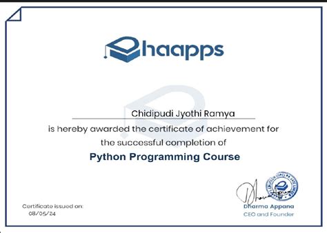 jyothi ramya chidipudi on linkedin delighted to share that i ve