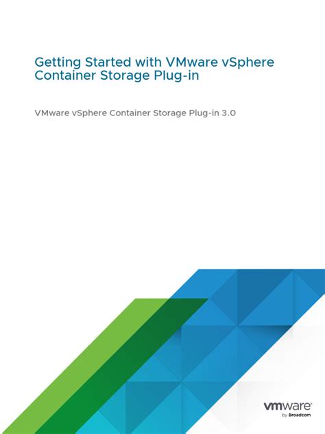 Getting Started With Vmware Vsphere Container Storage Plug In Csi