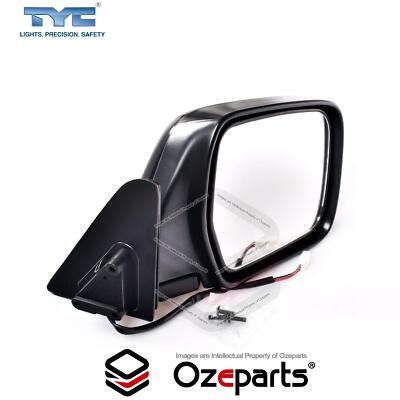 Rh Right Hand Electric Door Mirror Flat For Toyota Landcruiser 80