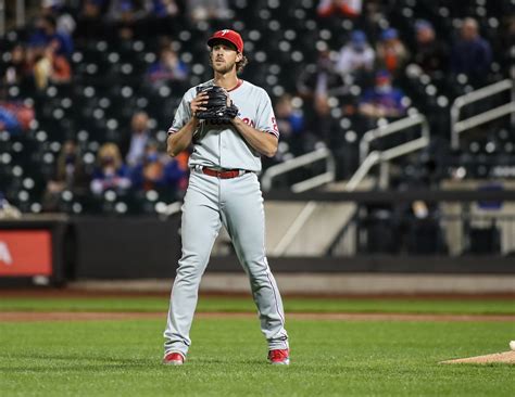 Download Aaron Nola Watching Wallpaper