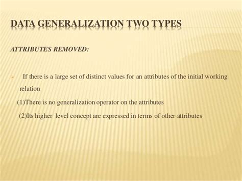 Data Generalization And Summarization Data Generalization And Summarization