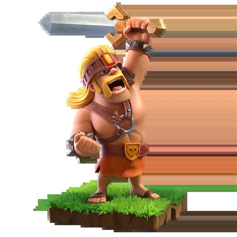 Clash Of Clans Characters Barbarian
