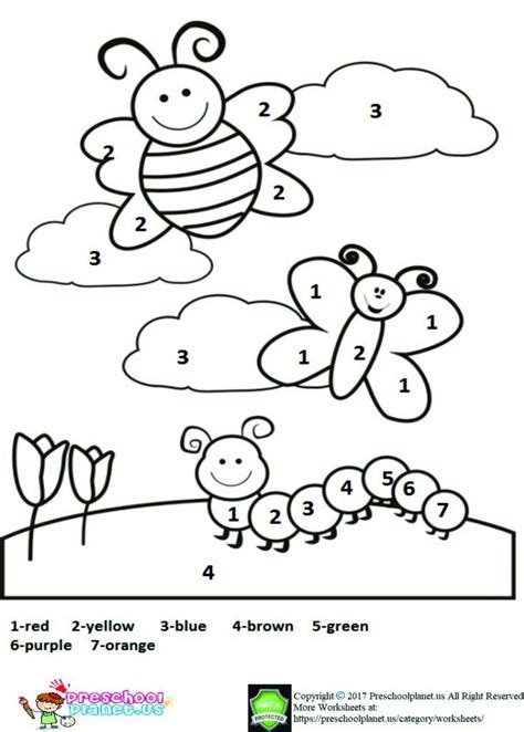 Coloring Worksheets For Kindergarten Pdf Coloring Pages