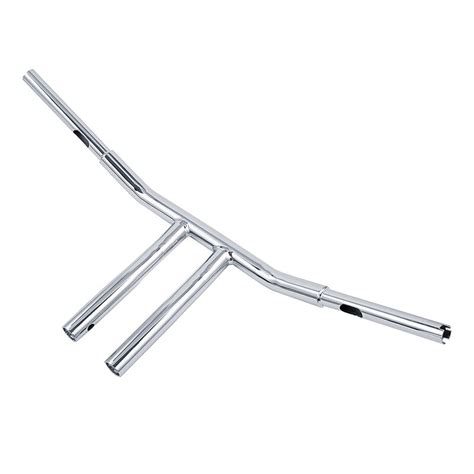 10 Rise T Bar Handle Bar Fit For Harley Dyna Low Rider Fat Bob Softail