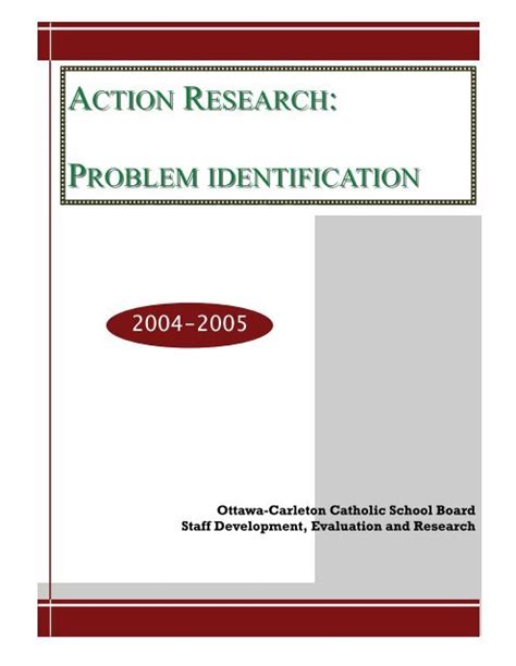 Action Research Problem Identification