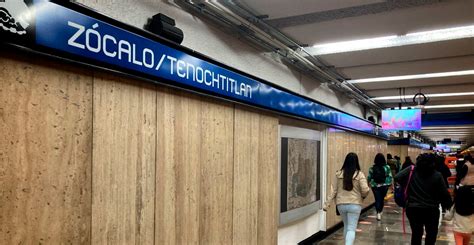 Reabren Estación Del Metro Zócalo Acerkt