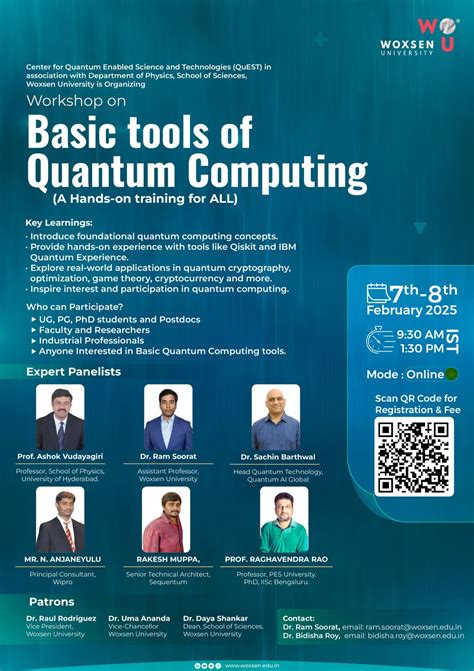Quantumcomputing Workshop Innovation Woxsenuniversity Handsontraining Qiskit