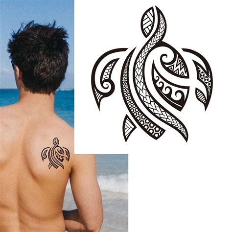 Hawaiian Turtle Tattoo