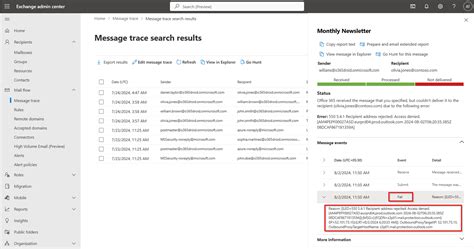 Track Undelivered Emails In Microsoft 365