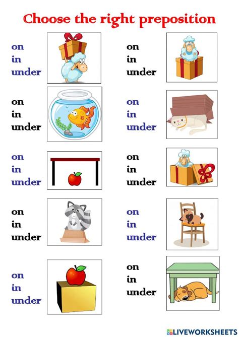 Best 12 Prepositions Of Place Azure English Free Worksheets Artofit