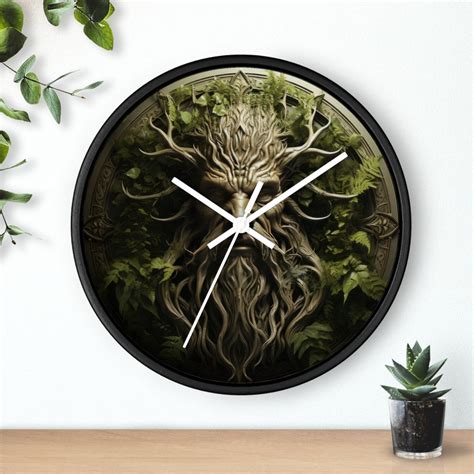 Leshy Inspired Horror Clock Horror Home Decor Murderous Forest T