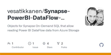 Github Vesatikkanensynapse Powerbi Dataflow Reader Objects For