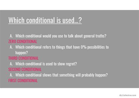Conditionals And Adverbs Of Mannerd English Esl Powerpoints