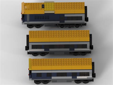 Lego Moc 60197 Alternate Build Nir 450 Class 3 Car Thumper Demu Train