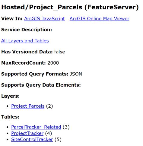 Cant View Related Records Option Using A Webser Esri Community