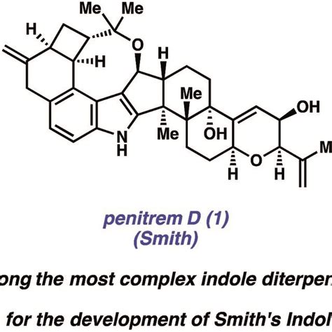 The Indole Diterpenoid Penitrem D 1 Download Scientific Diagram
