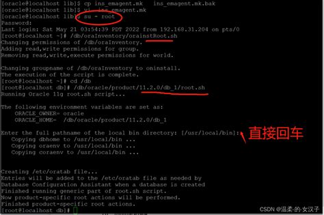 Linux部署oracle数据库详细教程，以及可能遇到的问题解决方案 Csdn博客