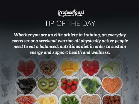 Healthy Nutrition Tip Of The Day Clipart