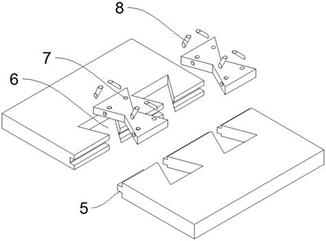 一种节约材料的拼接结构的制作方法