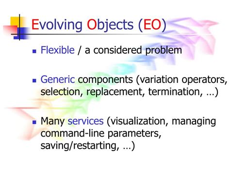Ppt Reusable Design Of Evolutionary Algorithms Powerpoint