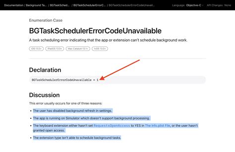 bgtaskschedulererrordomain error1 on ios · issue 447 · transistorsoft