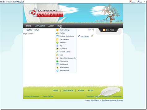 Dotnetnuke Skinning 101 Part 2 Dnn Corp