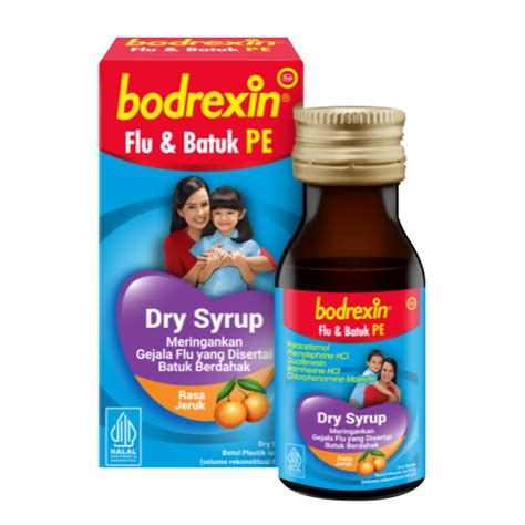 Bodrexin Flu And Batuk Dry Syrup Pe Bodrexin