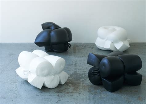 Foam Dipped In Rubber Becomes Seating By Jo Nagasaka For Ichiro Inc