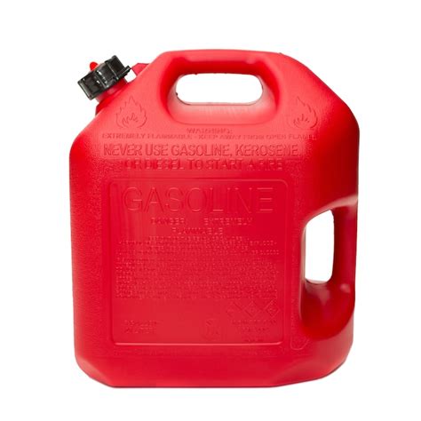 Midwest Can 5 Gallon Plastic Gasoline Can 182577 At