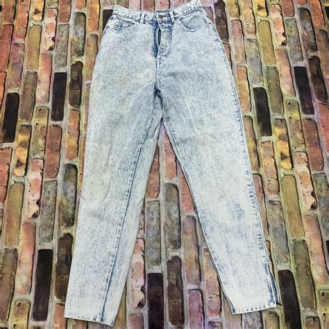Vintage Stéfano Acid Wash High Waisted Jeans In Depop