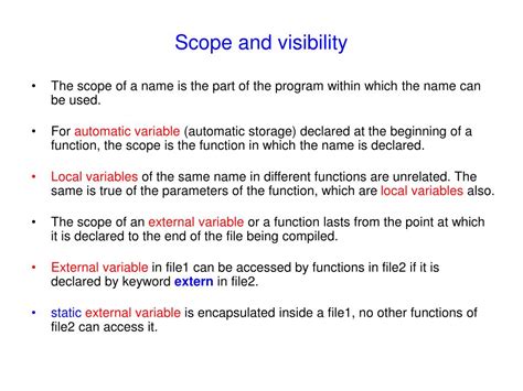 ppt chapter 4 functions and program structure powerpoint presentation