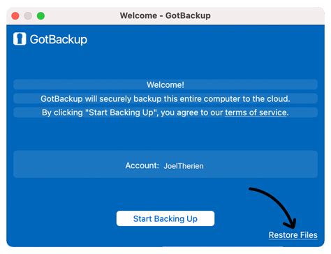 Support Gotbackup