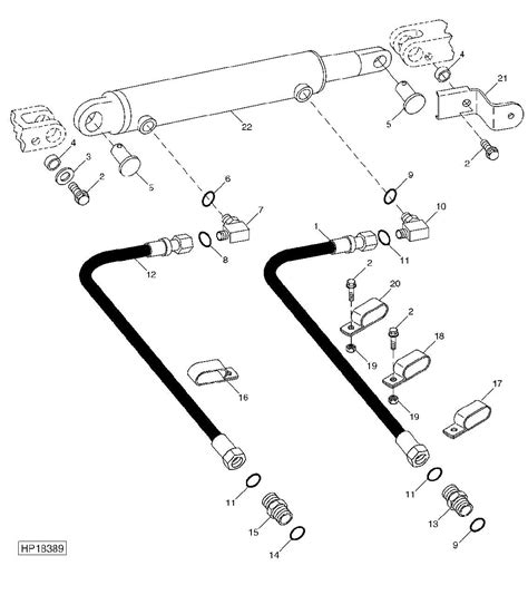 Visualizing The Hydraulic Hose System Of John Deere A Comprehensive