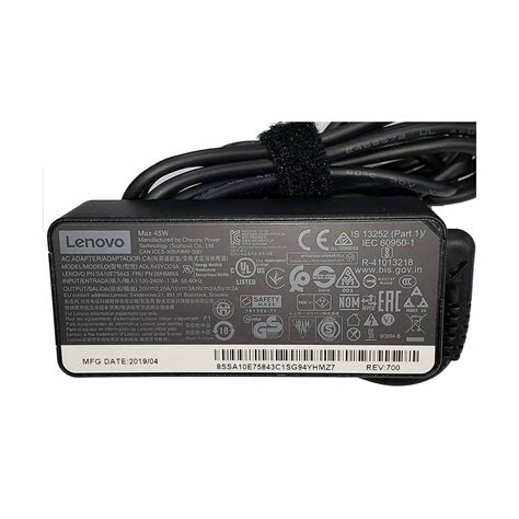 New Lenovo Original Laptop Charger 45w Watt Usb Type C Ac Power Adapter