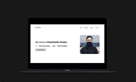 Web Developer Portfolio On Behance