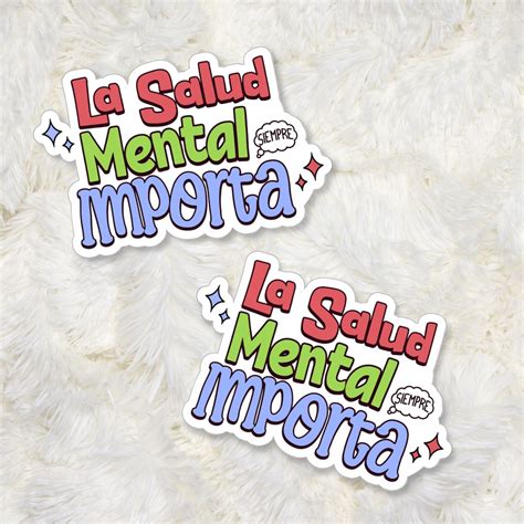 La Salud Mental Sticker La Salud Mental Mental Health Matters Salud