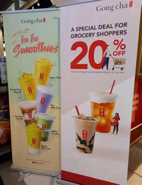 Gong Cha Menu Malaysia Harga Dikemaskini 2024