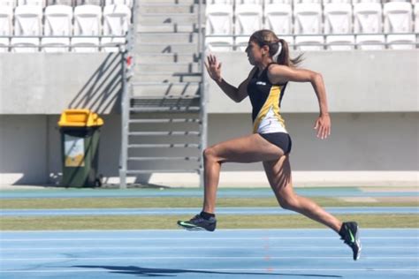 Wa Para Athlete Ella Pardy Pumped To Run Lightning Fast Alongside Usain Bolt At Nitro