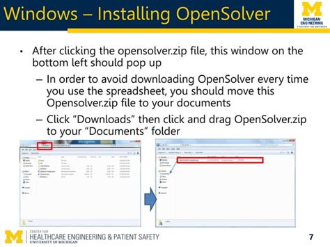 Opensolver Installation Open Solver Jsntalletion Pptx Operating Systems Computer Software