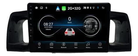 Kit Multimidia 9 Polegadas Android Toyota Corolla 20032008