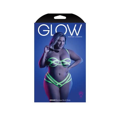 Mirage Bandage Bra And Panty Queen Size